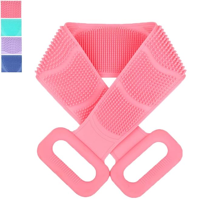Amazon.com : Back Scrubber for Shower, 2020 Updated Silicone Bath Body ...