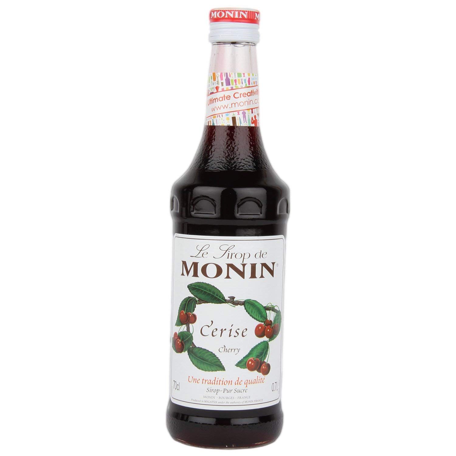 Amazon.com : Monin Premium Cherry Syrup 700 ml : Grocery & Gourmet Food