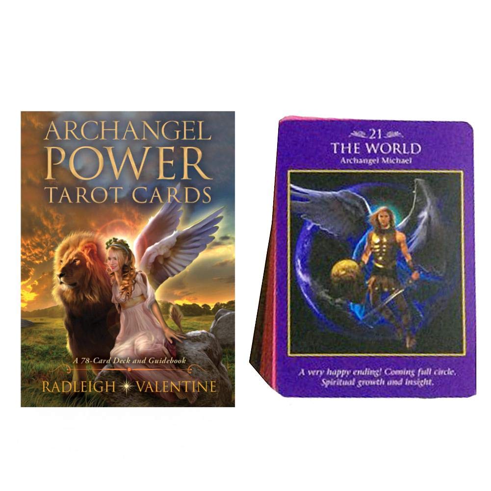 Buy Fridaymonga Archangel Power Tarot Cards, 78-Card Archangel Power ...