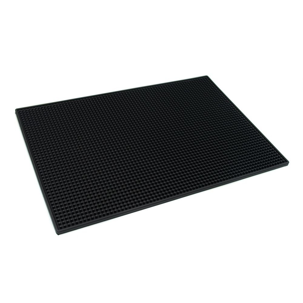 18"x12" PVC Bar Service Mat for Cocktail Bartender (Black)- Buy Online ...