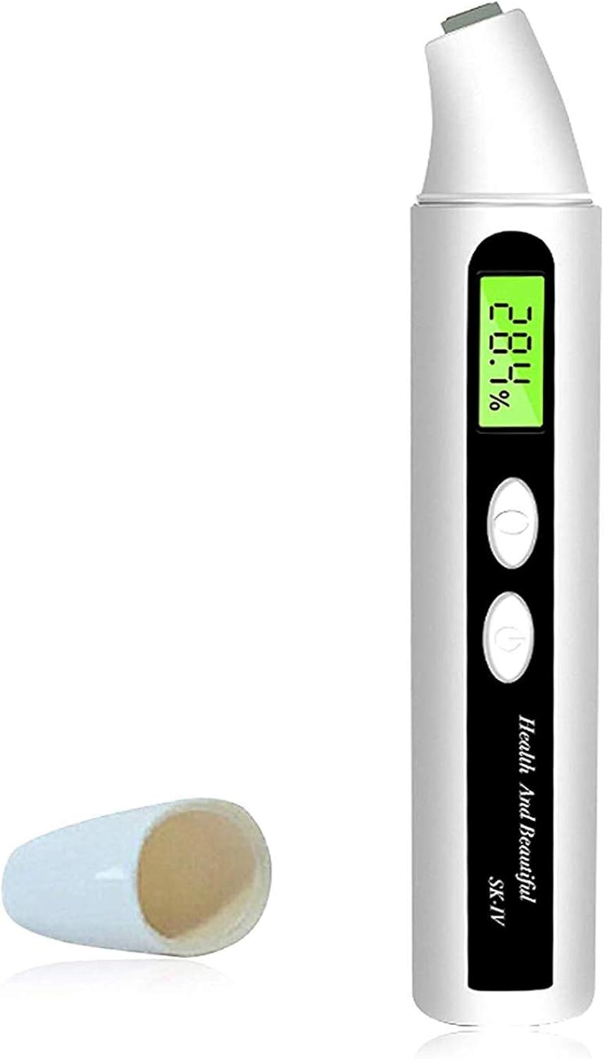 Skin Analyzer Facial Moisture Monitor Skin Care Device Water Oil Tester ...