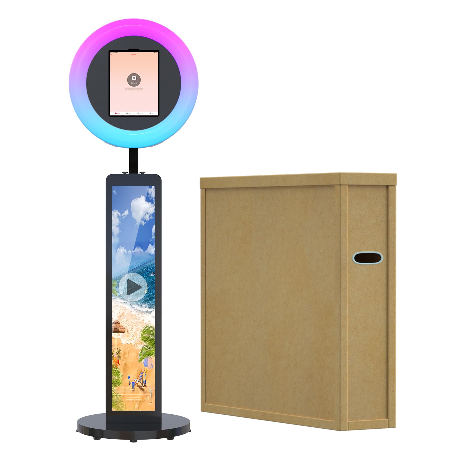 MWE LCD Photo Booth Stand for Any iPad with Software APP and Remote ...