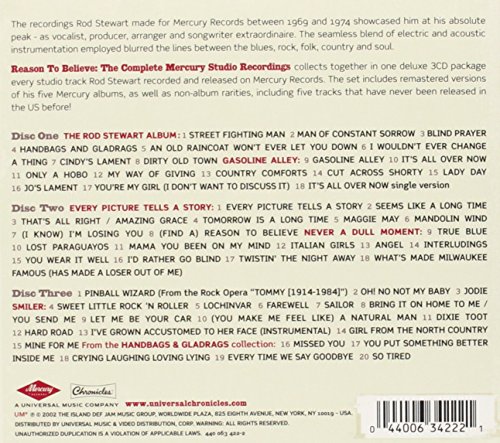 Reason to Believe: The Complete Mercury Studio Recordings - Want It All
