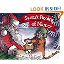 Santa's Book of Names: David McPhail: 9780590026925: Amazon.com: Books