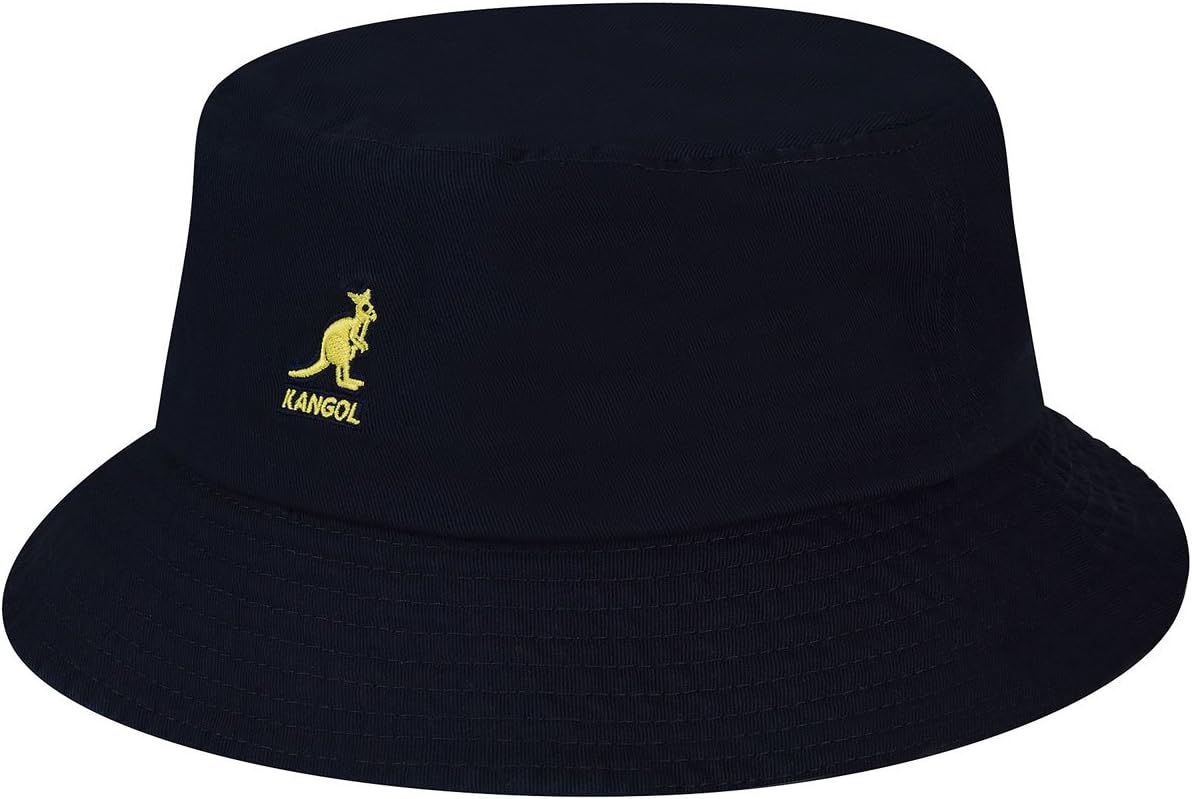 Kangol Men's Heritage Collection Washed 100% Cotton Bucket Hat: Amazon ...