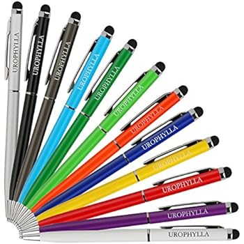 Amazon.com: UROPHYLLA Stylus Pen,UROPHYLLA 12pcs Universal 2 in 1 ...