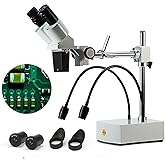 AmScope SE400-Z Professional Binocular Stereo Microscope, WF10x and ...