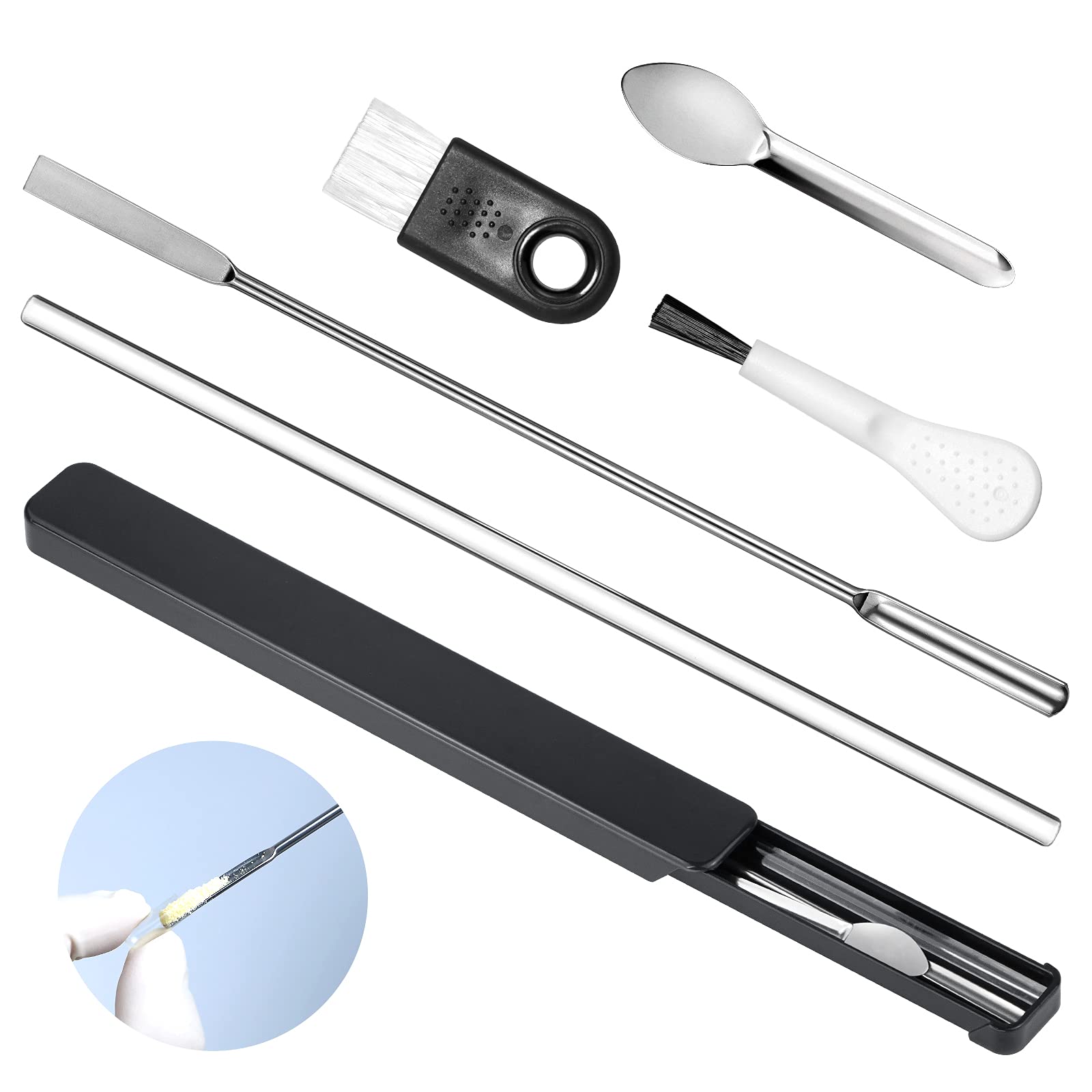 Mua Capsule Filling Machine Kits, Micro Lab Spoon Spatula Tamper Tool ...