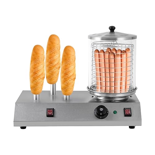 awolsrgiop Commercial Hot Dog Machine, 110V Bun Warmer Machine Hot Dog ...