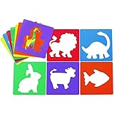 Amazon.com : Stencils for Kids Animal Stencils for Kids Large Stencils ...