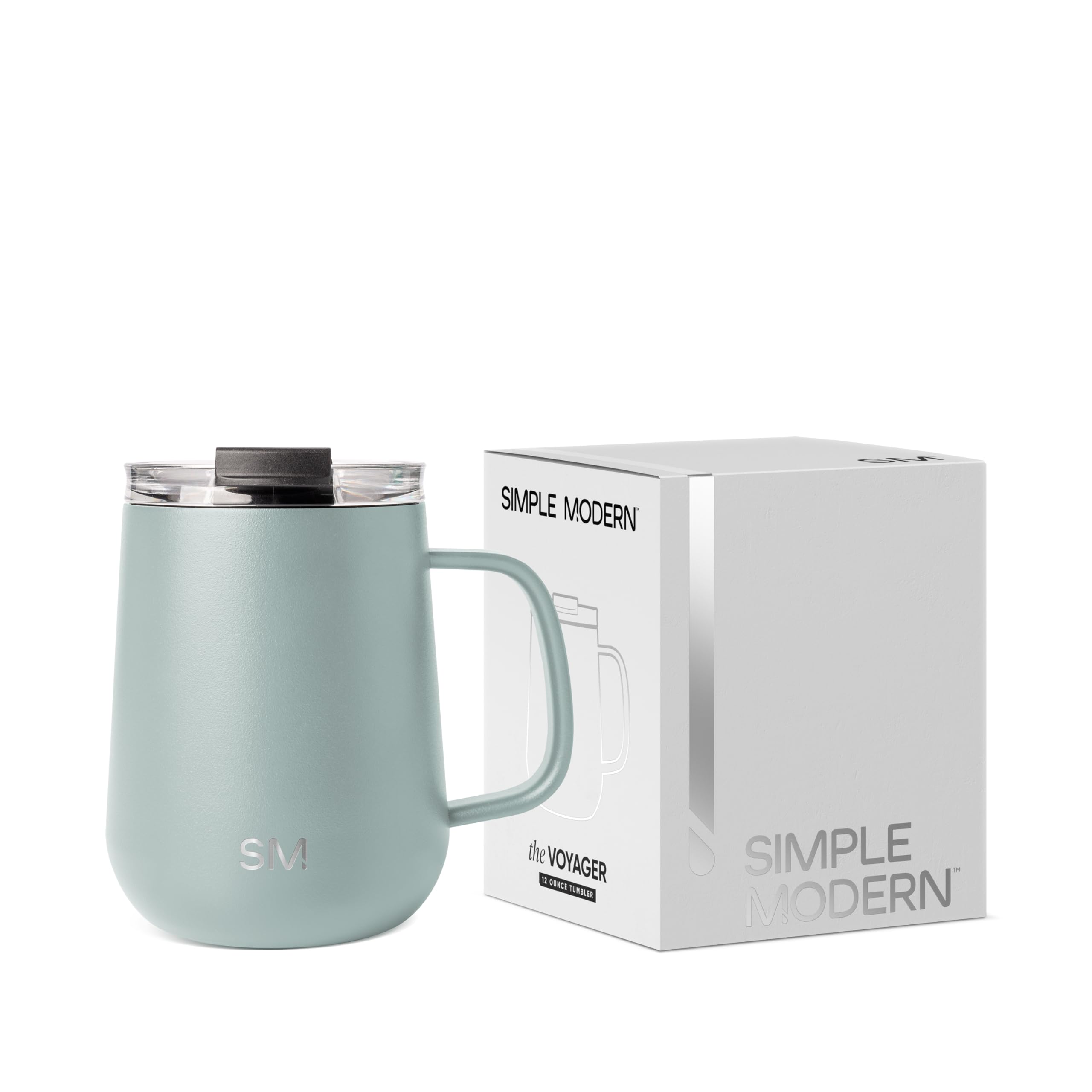 Simple Modern Travel Coffee Mug with Lid and Handle | Reusable ...