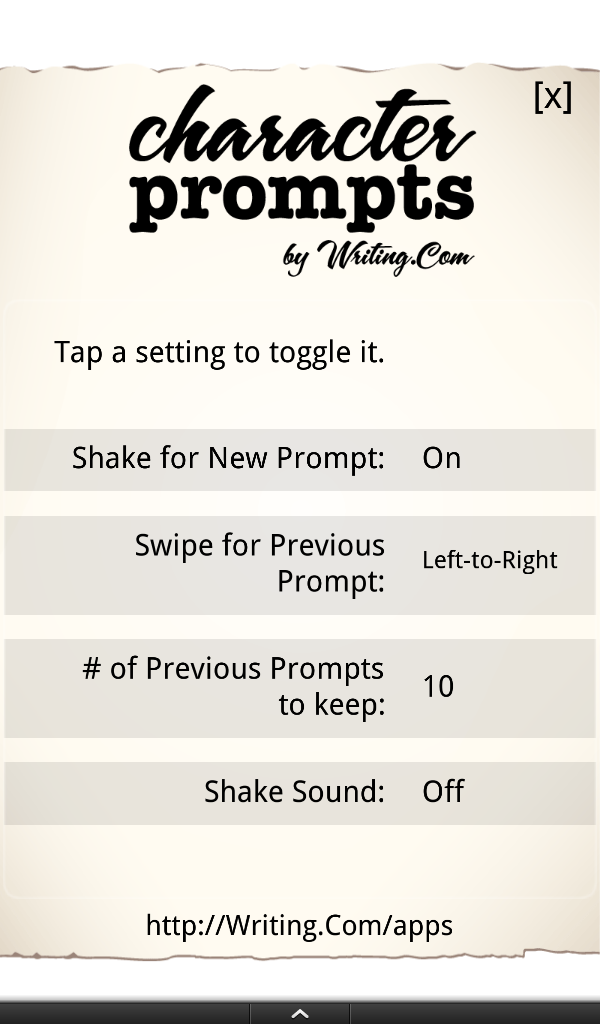 Character Prompts: Amazon.ca: Appstore for Android