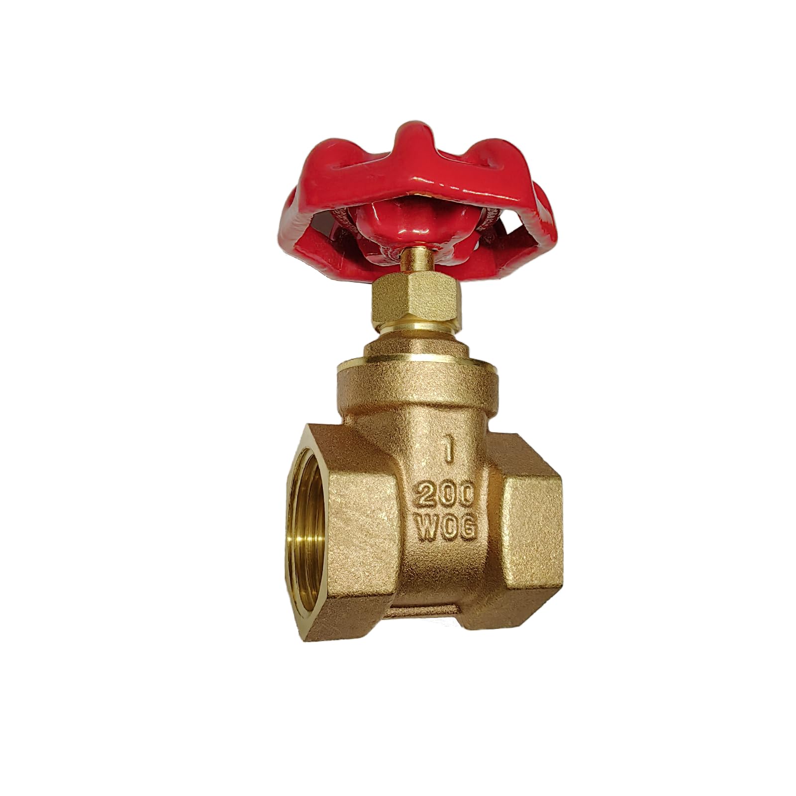 Mua 1” Brass Gate Valve DN25, NPT Brass Female Threaded Rotary Globe ...