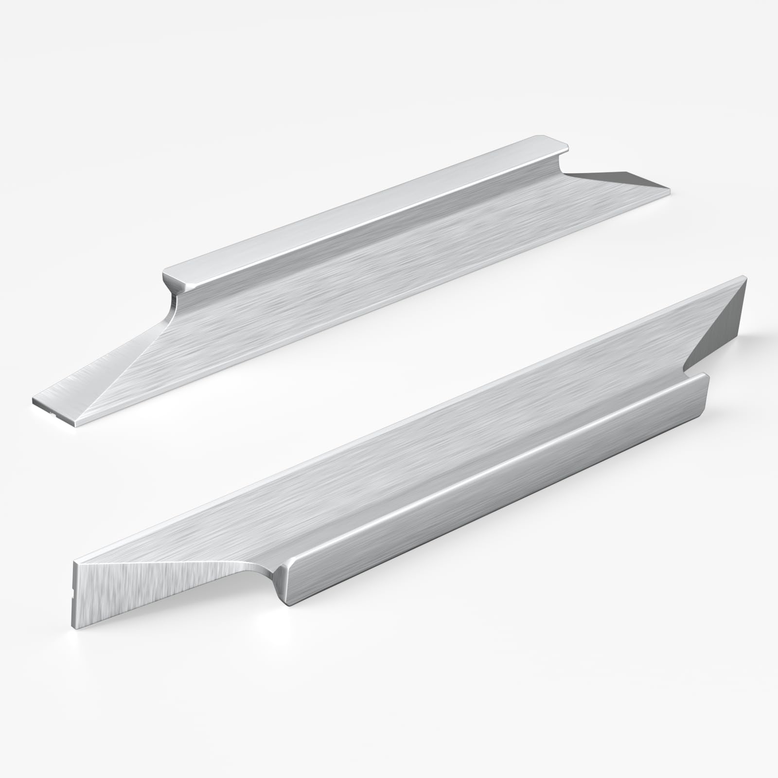 goldenwarm Finger Edge Pulls Drawer Finger Pulls Kitchen Cabinet Pulls ...