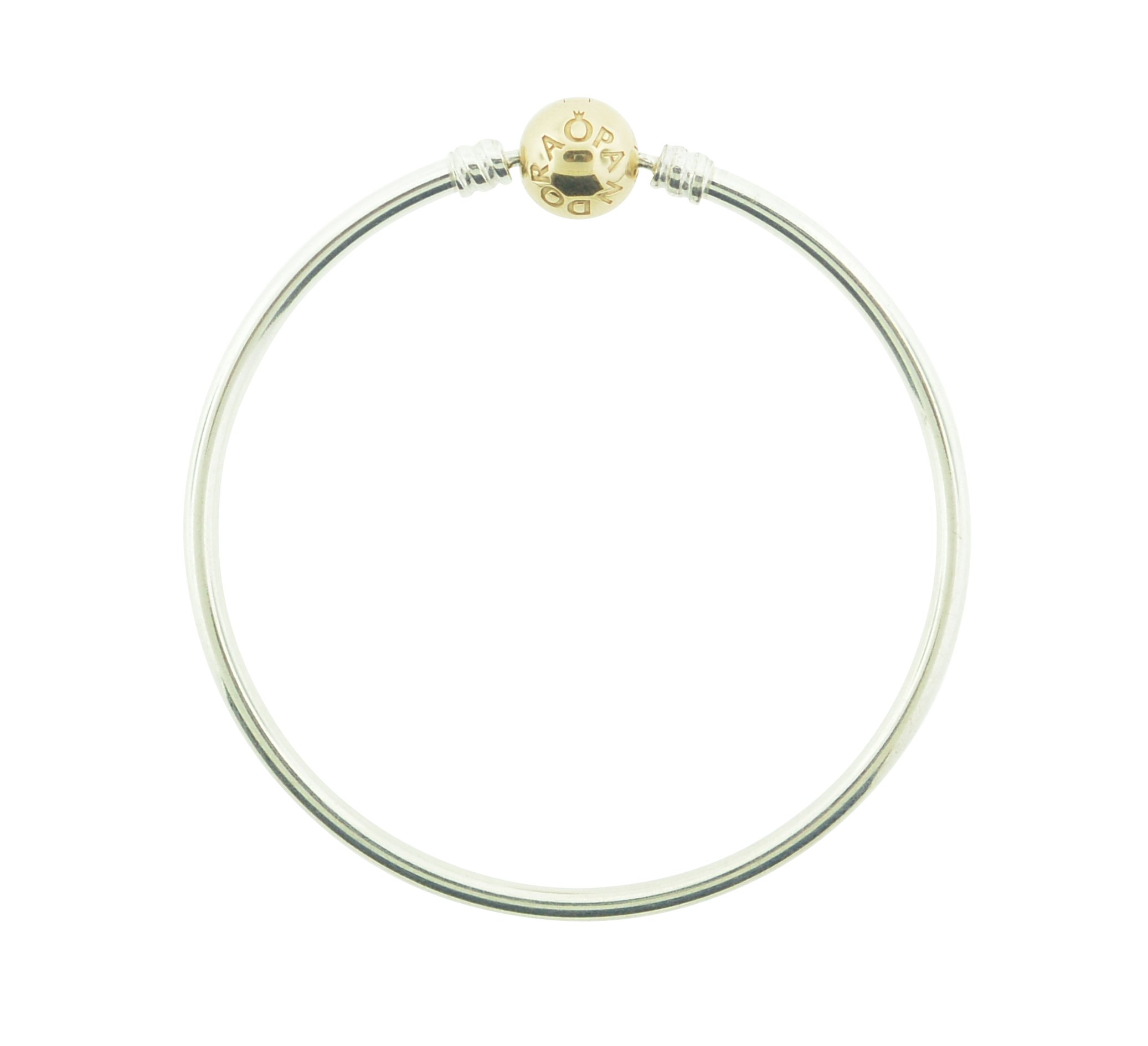 Mua Pandora Moments Two-Tone Ball Clasp Bangle - Bracelet for Women ...