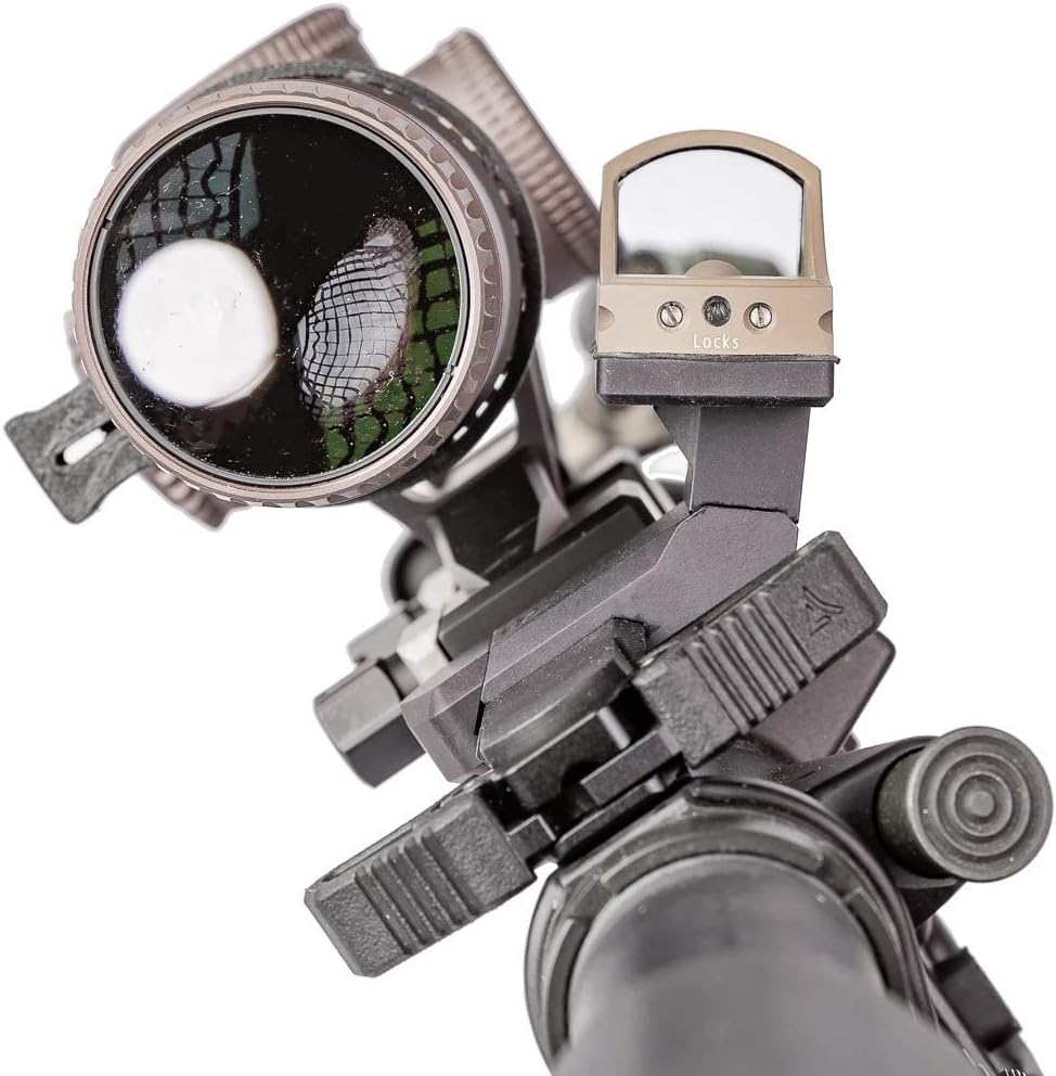 Sports & Outdoors Arisaka Offset Optic Mount Adjustable Angle Offset ...