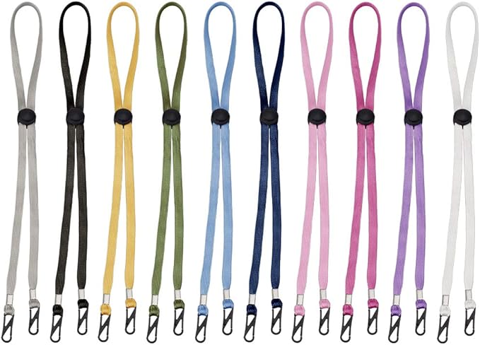 Bucket Cap Lanyards, Adjustable Length Safety Cap Glass Holder with ...