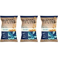 Amazon.com: Pipcorn Heirloom Corn Dippers - Sea Salt (3 Pack of 9.25oz ...