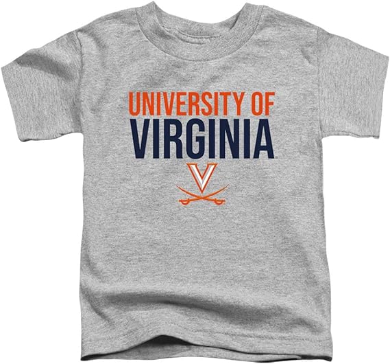 Amazon.com: University of Virginia Official Stacked Unisex Toddler T ...