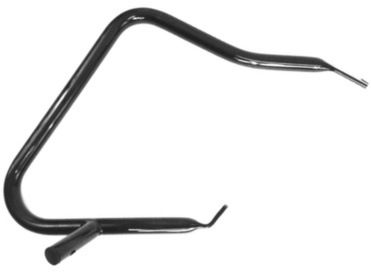 Luggage LH Left Hand Side Gloss Black Rear Saddlebag Guard for Harley ...