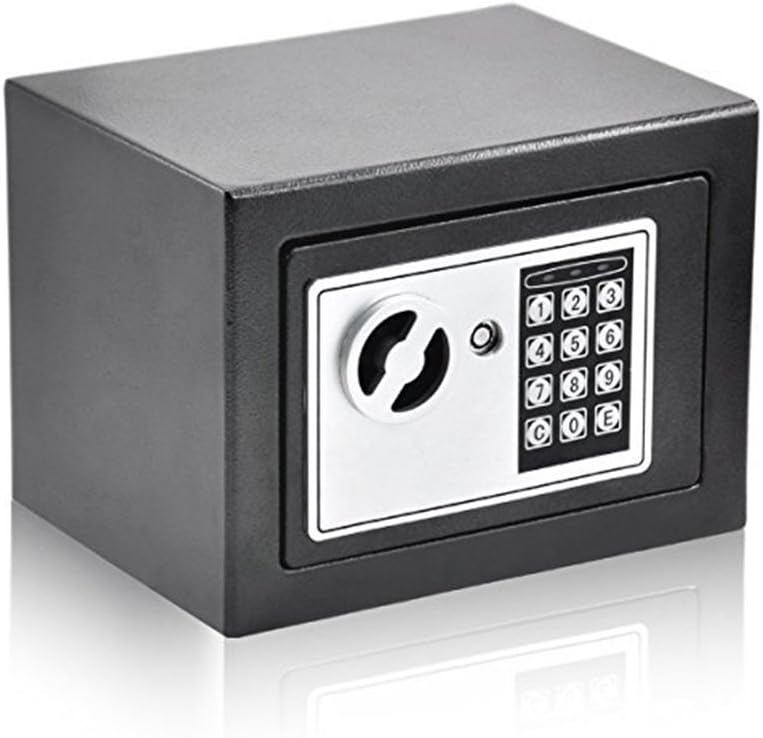 CDC® 4.6L DIGITAL STEEL SAFE ELECTRONIC SECURITY HOME OFFICE MONEY CASH ...