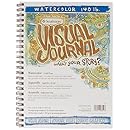 Amazon.com: Strathmore 400 Series Visual Watercolor Journal, 140 LB 9 ...