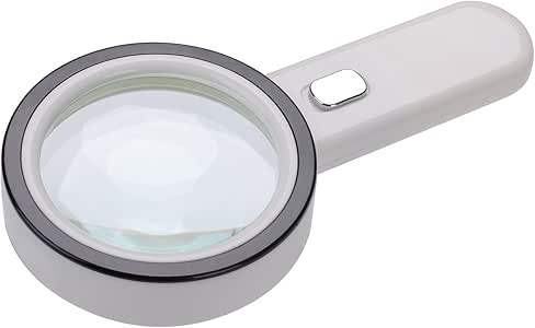 Amazon.com: Extra Large 20X Magnifying Glass with 12 Bright LED Lights ...