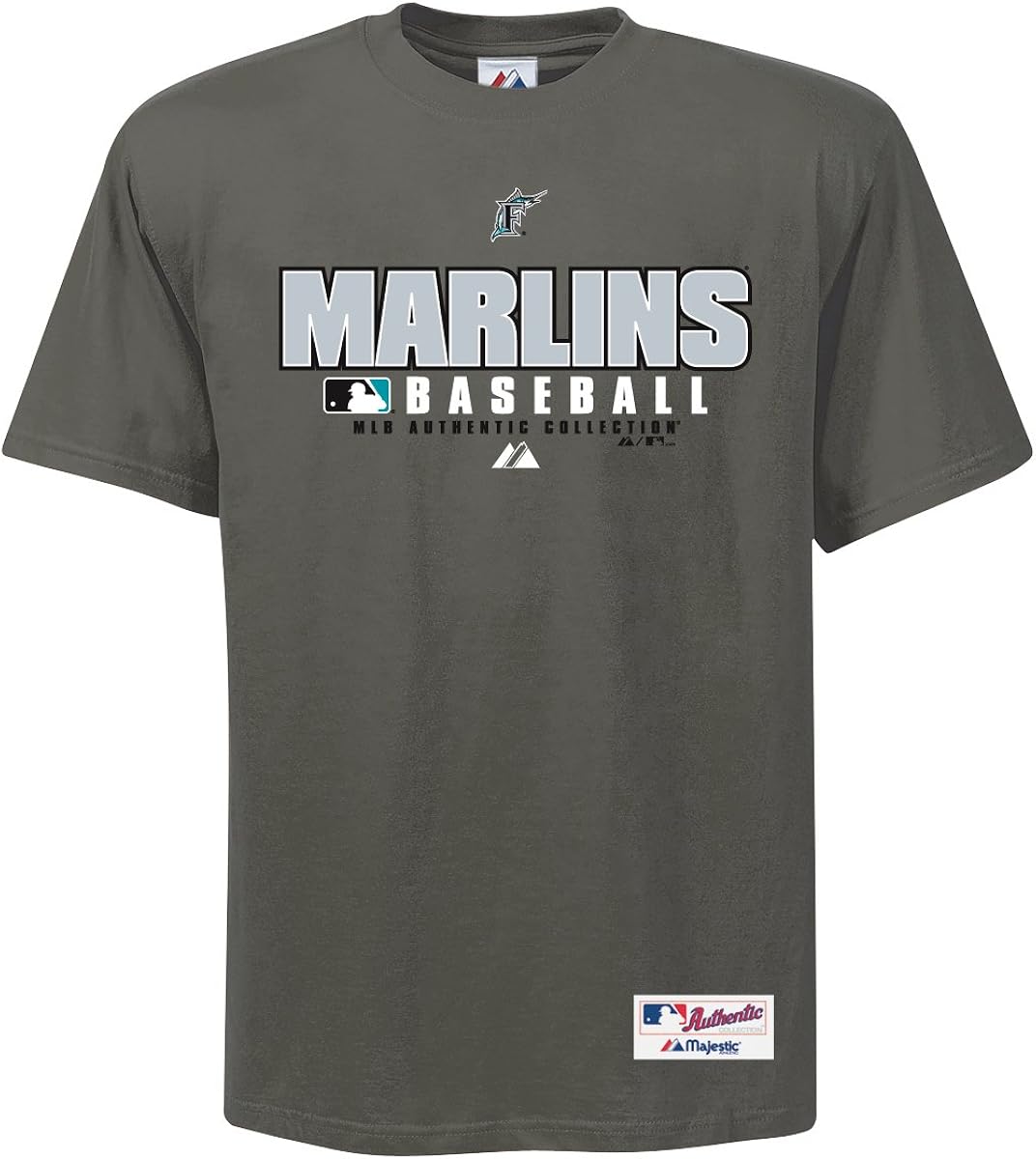 MLB Florida Marlins Authentic Collection Practice T-Shirt (Small ...