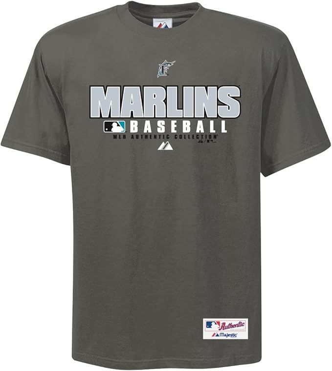 MLB Florida Marlins Authentic Collection Practice T-Shirt (Small ...