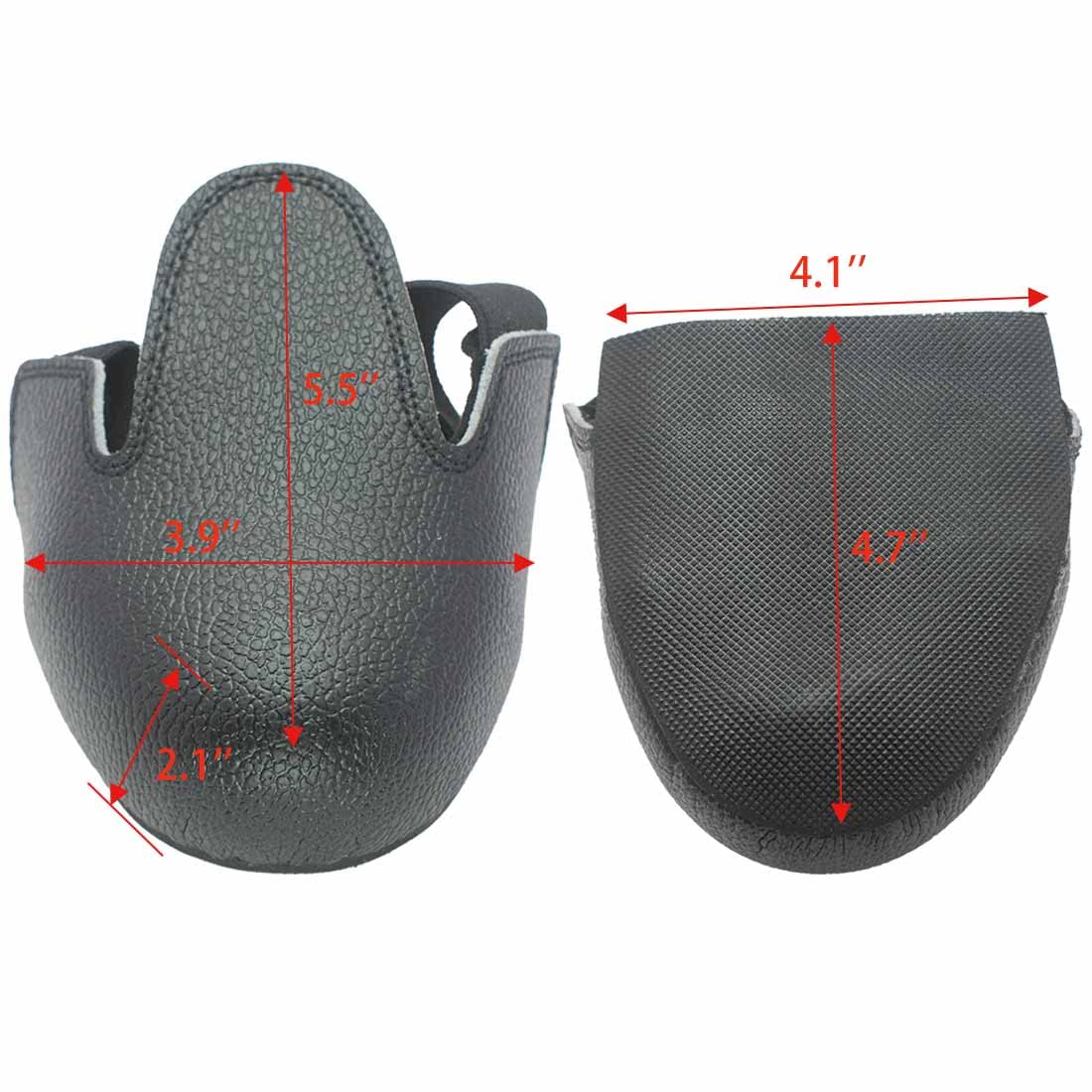 Steel Toe Cap Safety Shoe Covers, Universal Steel Toe Leather Overshoes ...