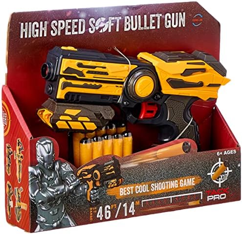 High Speed Gun with Soft Bullet for Boys, 10 Bullets price in Egypt ...