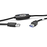 Amazon.com: Plugable USB Transfer Cable, Unlimited Use, Transfer Data ...