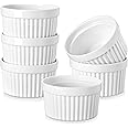 Amazon.com: MALACASA Ramekins 12 oz Oven Safe, Porcelain Creme Brulee ...