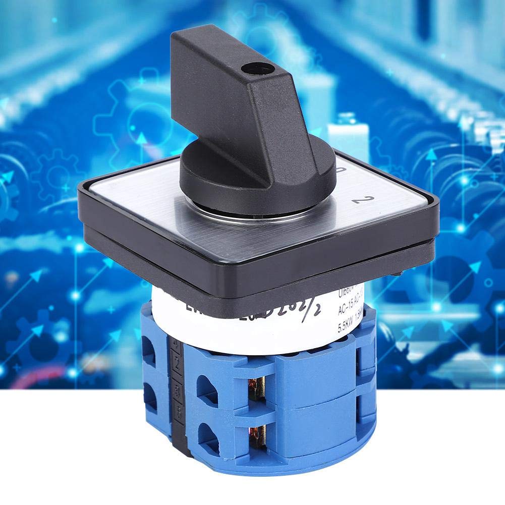 Changeover Switch D202 Changeover Selector Switch 3-Position Cam Switch ...