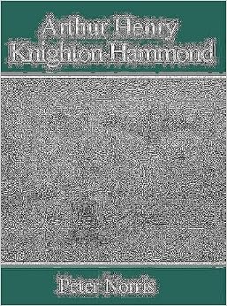Buy Arthur Henry Knighton-Hammond Book Online at Low Prices in India ...