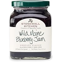 Amazon.com : Stonewall Kitchen Wild Maine Blueberry Champagne Jam, 11.5 ...