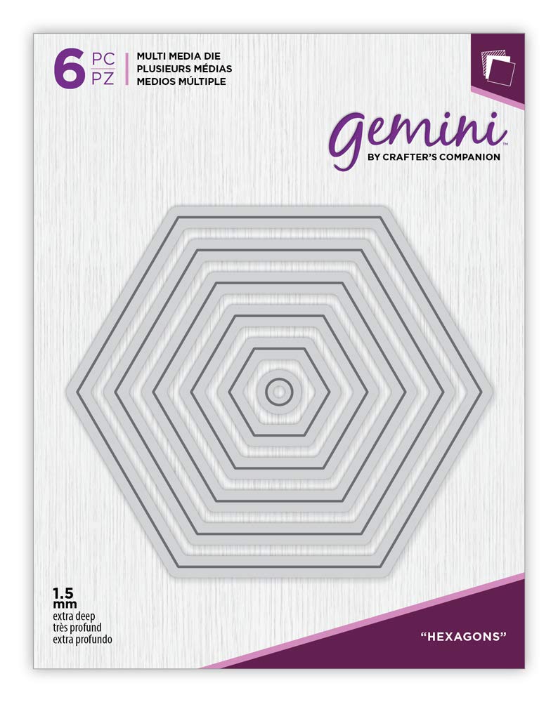 Gemini by Crafter's Companion CCM GEM-M-USA Gemini Multi Media Die ...
