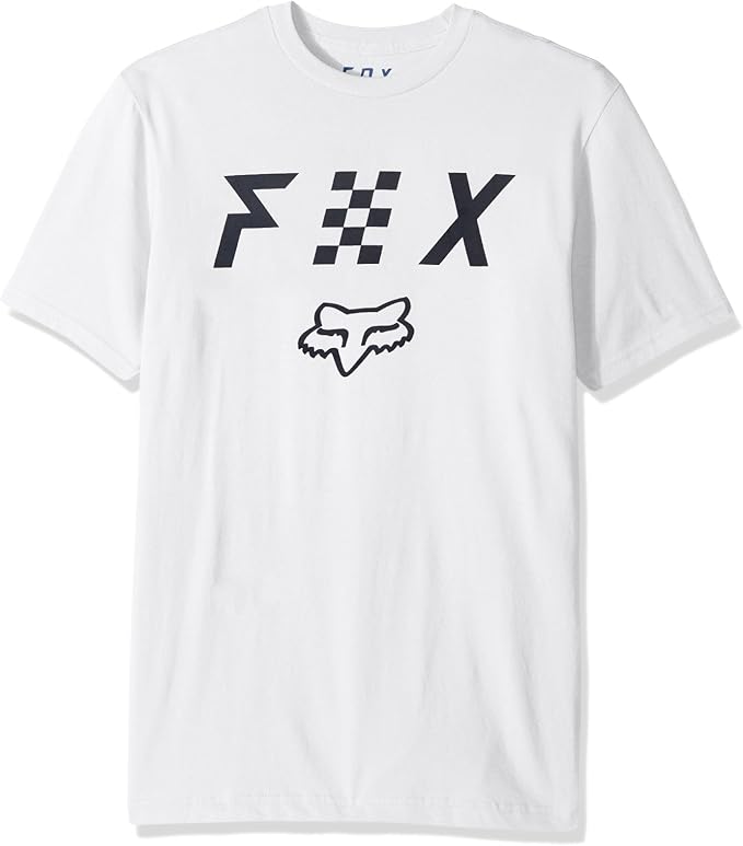 Fox Playera de Manga Corta para Hombre Avow, Blanco óptico, X-Large ...