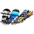 Amazon.com: StoreYourBoard Adjustable Ski and Snowboard Ceiling Rack ...