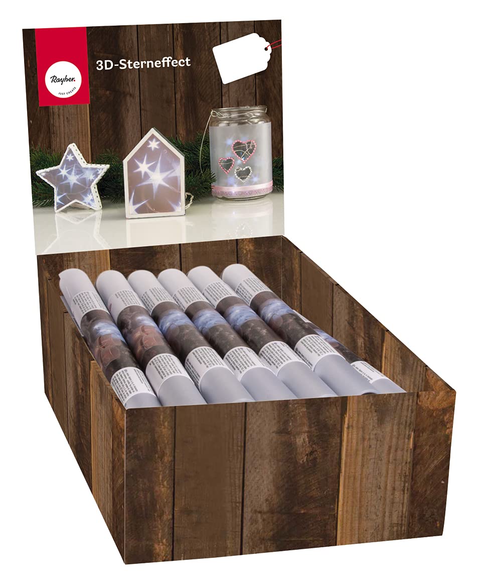 Mua 3D Star Effect Film, Box of 32 Rolls, Roll 100 x 33 cm, Thickness 0 ...