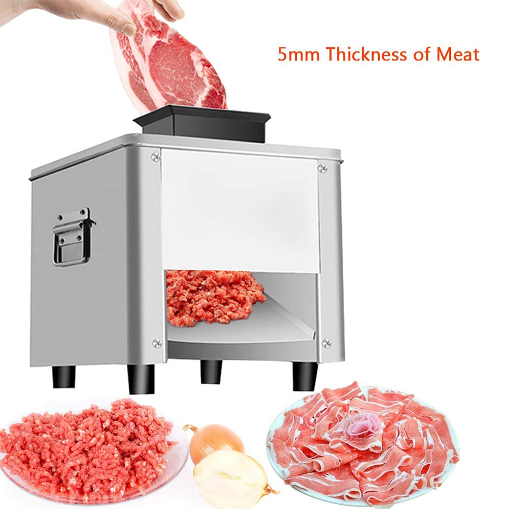 Slicer Meat Chopper Electric Automatic Pork Meat Slicer Fish Beef ...