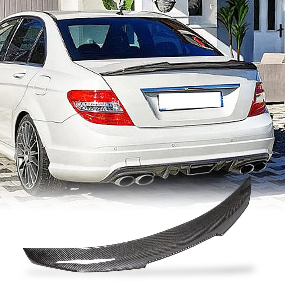 Mua Real Carbon Fiber Trunk Spoiler Compatible with 2008-2014 Benz C ...
