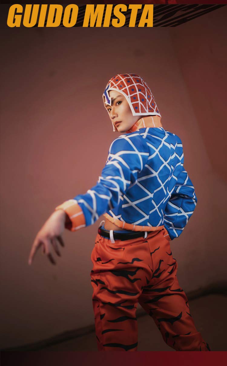 Mua JoJo's Bizarre Adventure Guido Mista Cosplay Costume trên Amazon Mỹ chính hãng 2025 | Fado