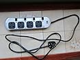 Omega Surge Protected 4 Gang 2 m Extension Lead with Switch: Amazon.co ...