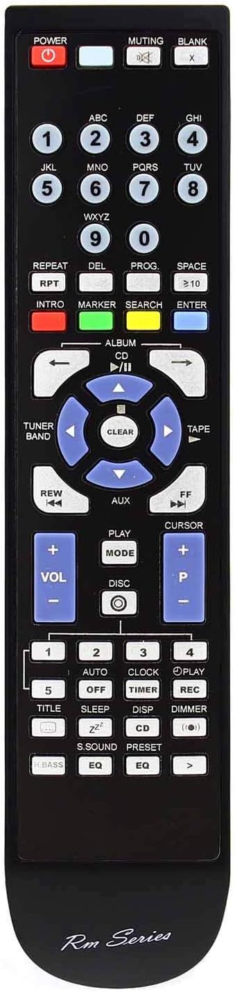 RM Series Replacement Remote Control for Panasonic: Amazon.co.uk ...