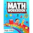 Amazon.com: Math Workbook For Kids Ages 6 - 8: Addition Subtraction ...