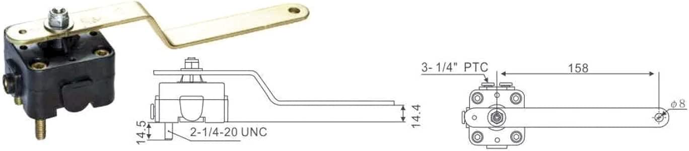 Amazon.com: FORTPRO Height Control Valve - KD2261: Automotive