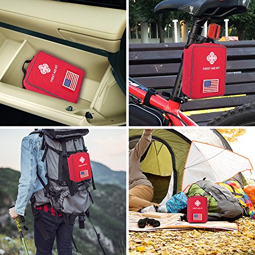 First Aid Kit Molle Medical EMT Pouch Waterproof Case Bag for Emergency ...