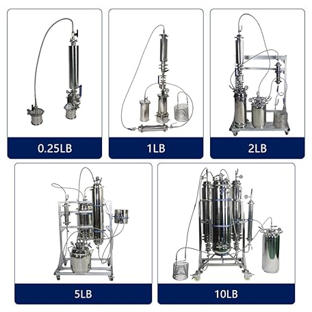 Mua HNZXIB Closed Loop Extractor 1LB Stainless Steel Vacuum Chamber ...