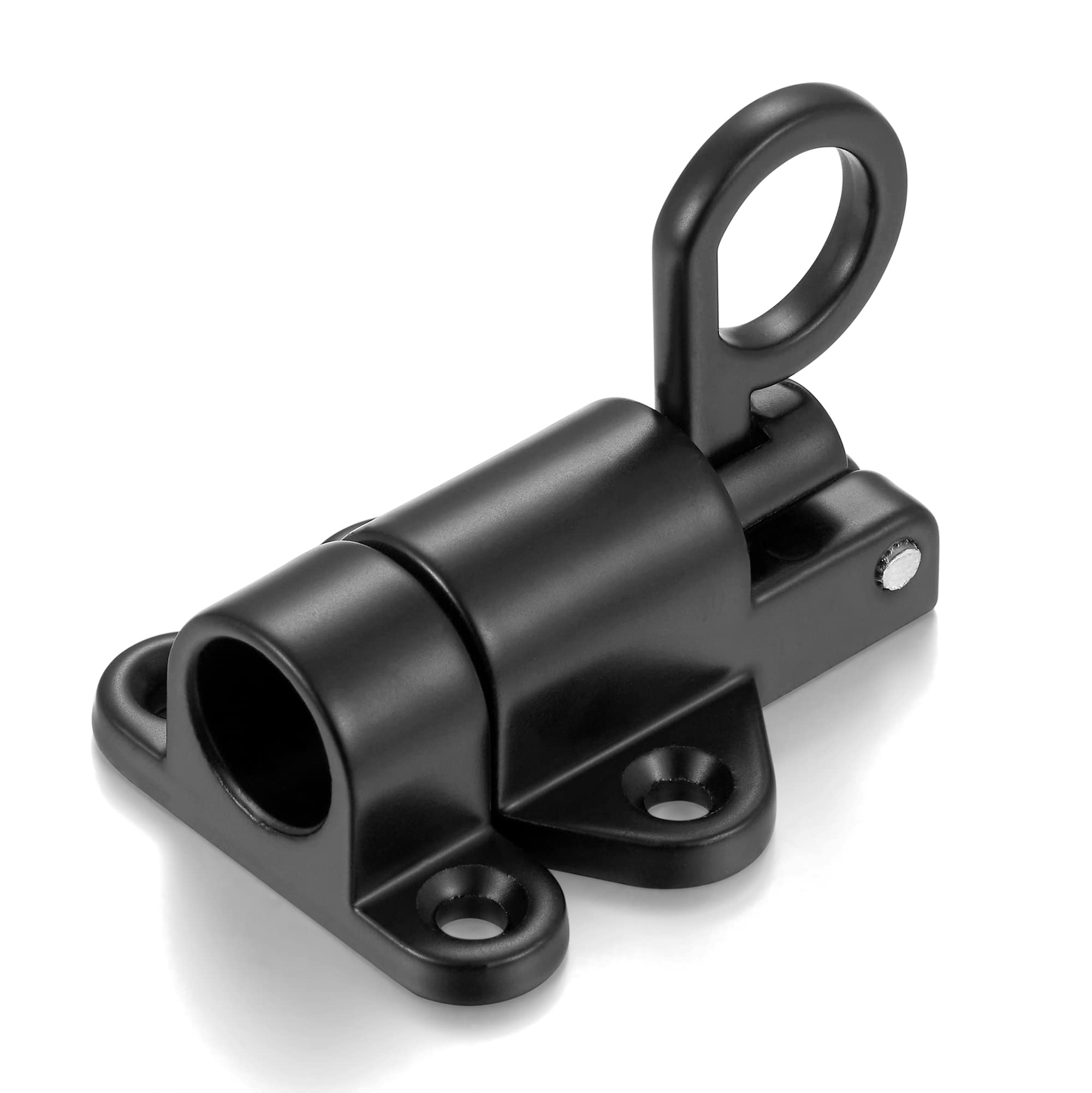 Mua 4 Packs Self-Closing Latches，Black Spring Door Lock，Resilient Bolt ...